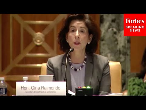 Commerce Sec. Gina Raimondo Testifies On 2024 Budget To House Appropriations Committee