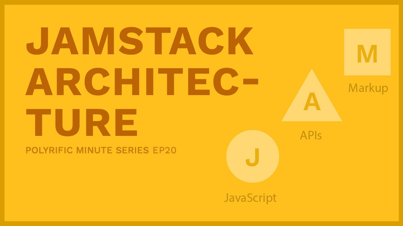 Let's talk: Jamstack Architecture