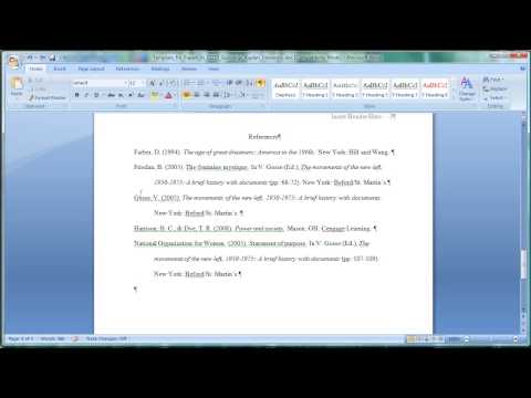 How to Use the Template for APA Papers in SS310 Exploring the 1960s