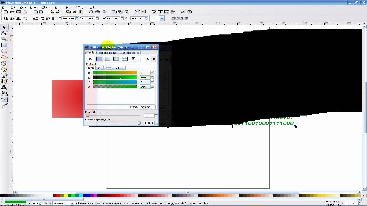 Basic Inkscape Gradient Tutorial