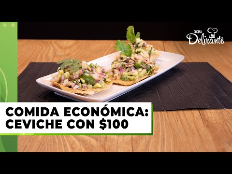 Receta de ceviche de papa vegano, el más económico