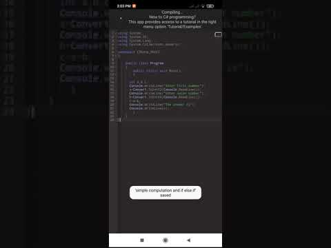 C# Offline Compiler(Console)