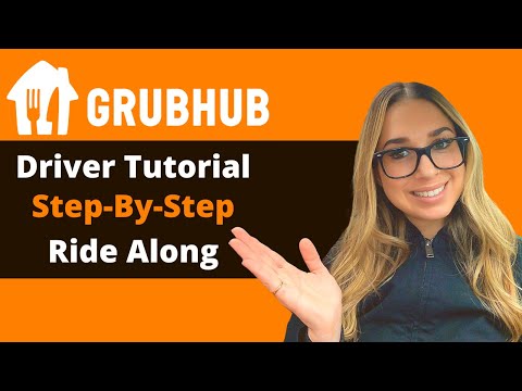 Grubhub Delivery Driver | How To Tutorial Step-By-Step Ride Along