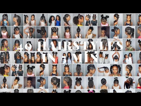 40 hairstyles for Girls in 5 min. ENJOY