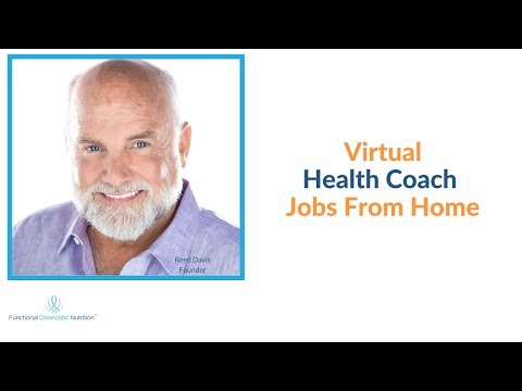 Functional Diagnostic Nutrition® Virtual Health Coach Jobs: From Home