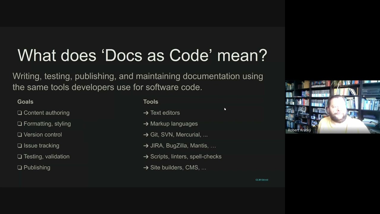 ODH-015: Documentation as code
