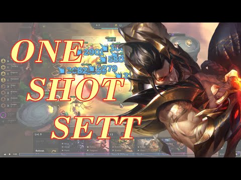 ONE-SHOT SETT | SET 4 TFT Teamfight Tactics #Shorts