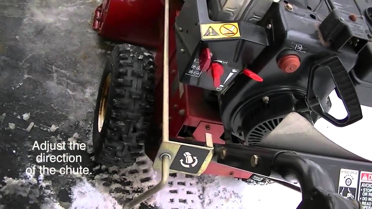 Toro Power Throw 824 Tutorial