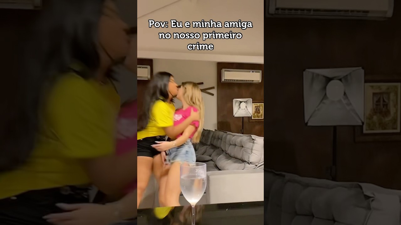 Eu e minha amiga no nosso primeiro crime •Juliane Tavares• #shots #humor #amigas #pov