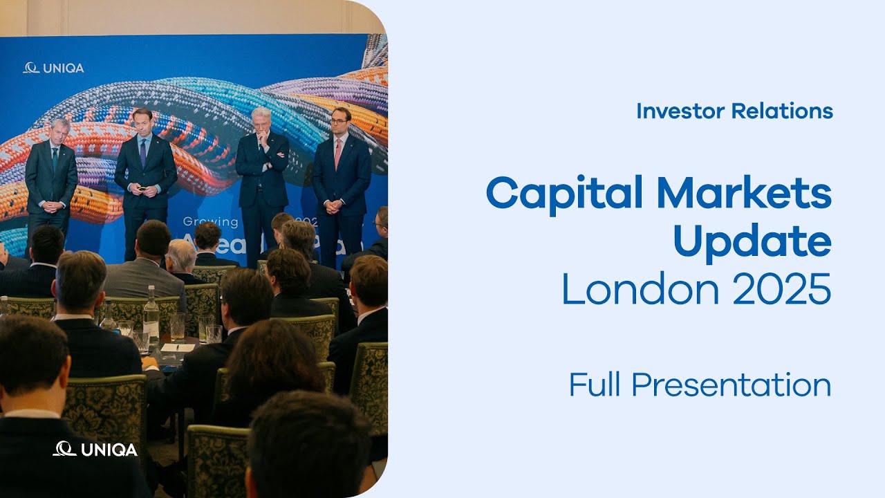 UNIQA Capital Markets Update London 2025 | Full Presentation