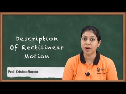 Description of Rectilinear Motion - Kinematics of Motion - GATE Engineering Mechanics Video ...