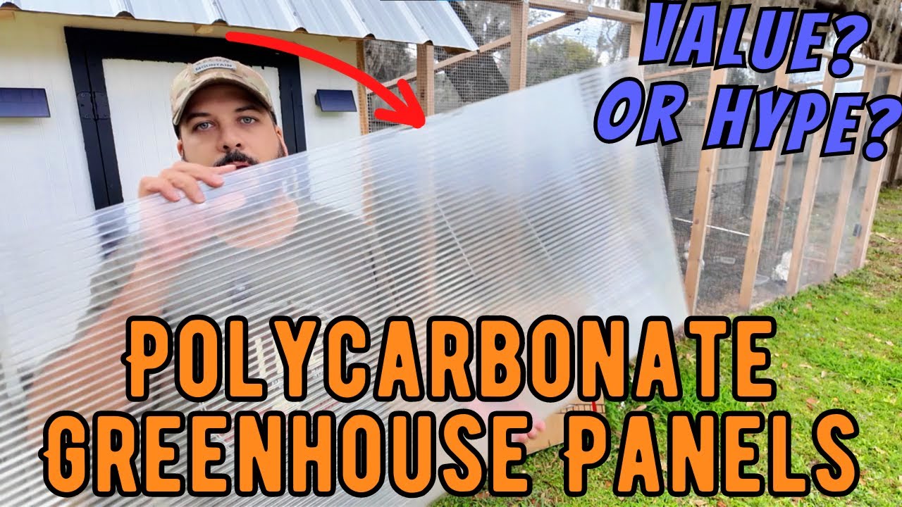 Polycarbonate Greenhouse Panels: Durable, UV-Resistant, and Versatile