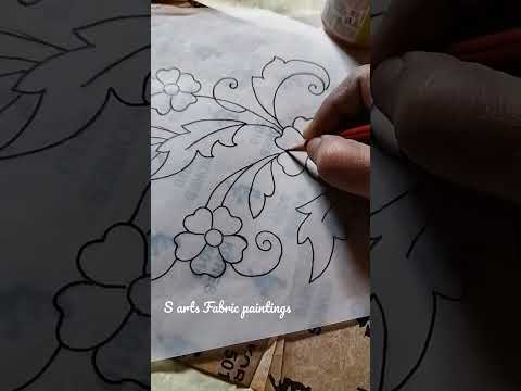 How to Trace the design into the Fabric
