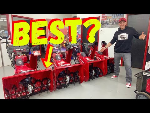 WHAT YOU NEED TO KNOW ABOUT HONDA SNOWBLOWERS IN 2024 (Buy Once, Cry Once)