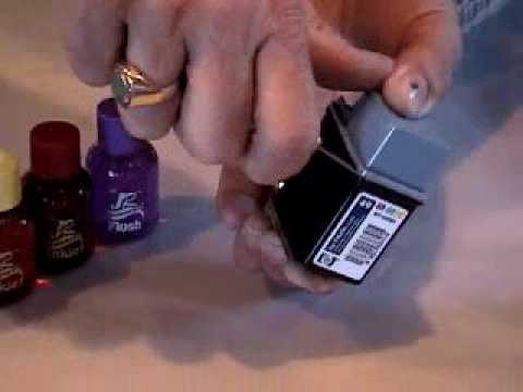 Refilling HP25 & HP49 ink cartridges