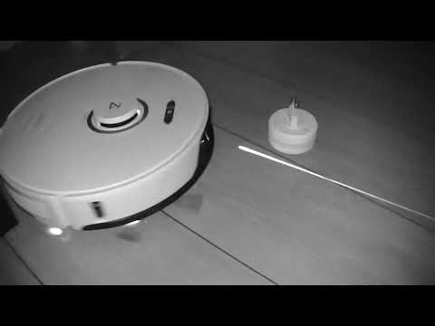 Roborock S8 S8 Pro Ultra sensor shot @ 60fps - cross line lasers + IR illumination cmos sensor