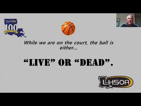 LHSOA Basketball Officials Training Live Ball Dead Ball