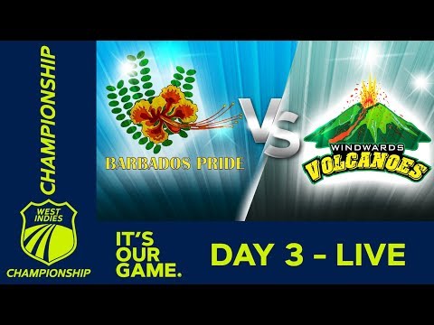 🔴LIVE Barbados vs Windward Islands - Day 3 | West Indies Championship | Saturday 29th February 2020