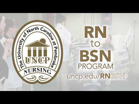 Registered Nurse to BSN (Baccalaureate degree in nursing) at UNC Pembroke