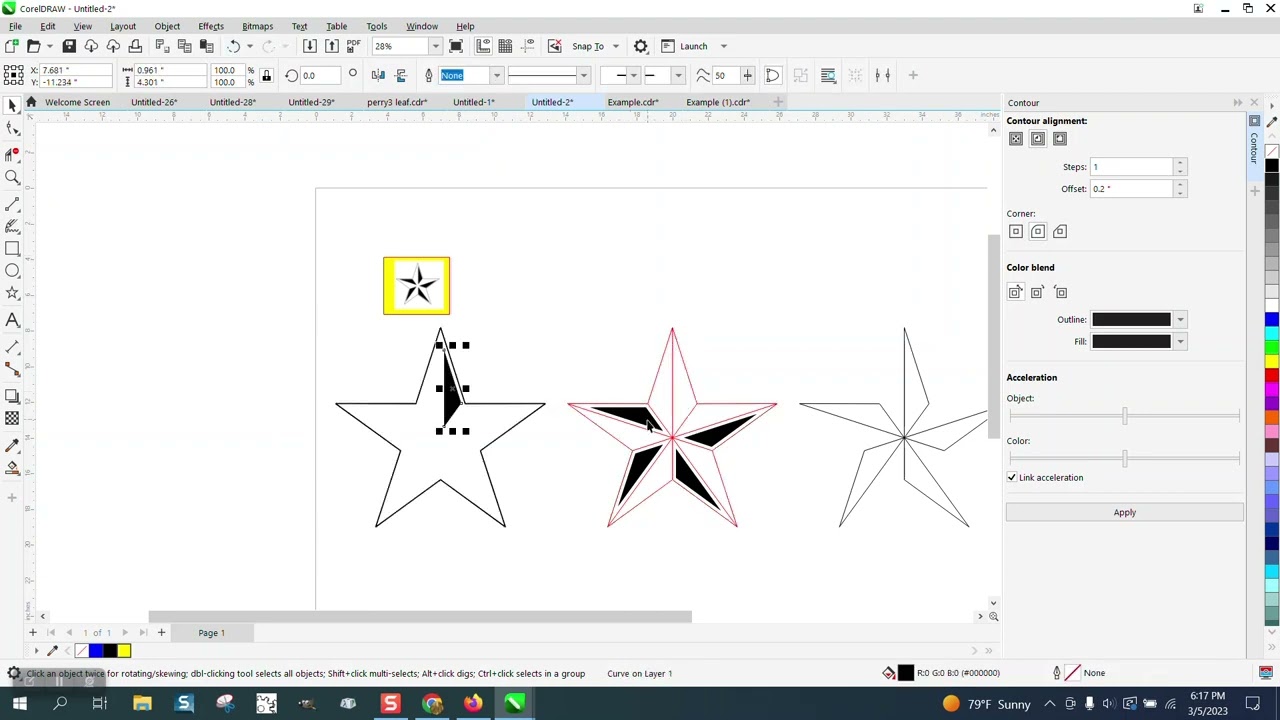 Corel Draw Tips & Tricks Star Tricks