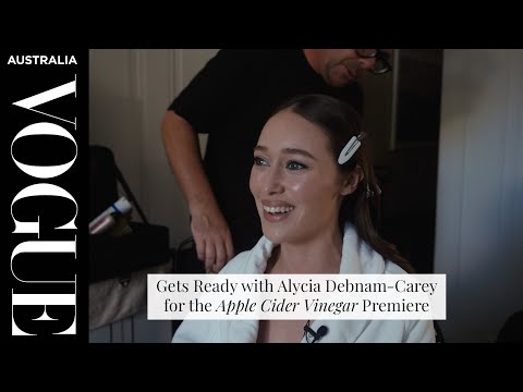 Vogue Gets Ready with Alycia Debnam-Carey for the Apple Cider Vinegar Premiere | Vogue Australia