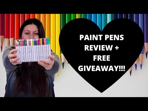Best Paint Pens on Amazon | FREE GIVEAWAY ๐จ