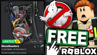 Free Ugc Limited! How To Get Ghostbusters: Frozen Empire Proton Pack ...