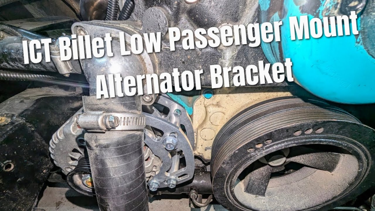 ICT Billet Low Passenger Mount LS Alternator Bracket - Will It Fit?!