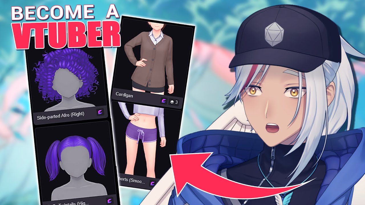 Making A VTuber Model Is SO EASY Now! [ Mannequin Character Generator Quick Tutorial ]