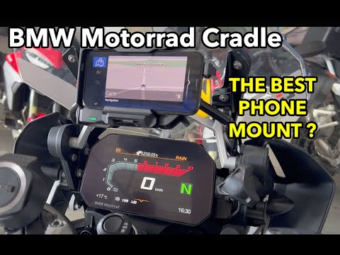 BMW Motorrad Connected Cradle : the best phone mount for your R1250GS ?