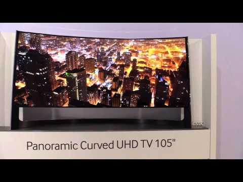 Samsung Panoramic Curved 105-Inch UHD TV