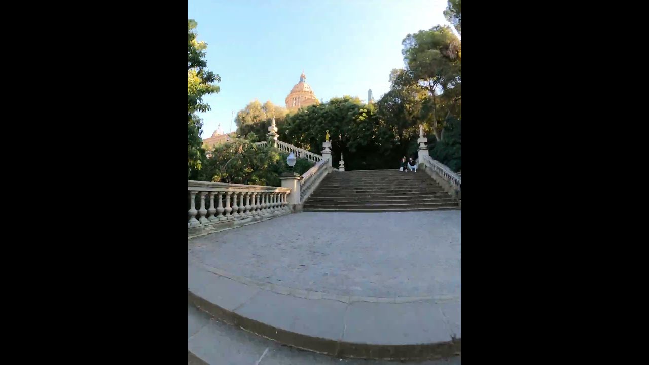Montjuïc, Barcelona's 🇪🇸 Timeless Beauty Timelapse 4K #gopro #culturalheritage #goprofootage