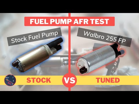 Stock Fuel Pump vs Aftermarket Fuel Pump (Walbro) Test - AFR Comparison :: Subaru Impreza WRX STi
