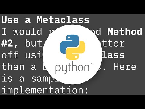 Creating a singleton in Python