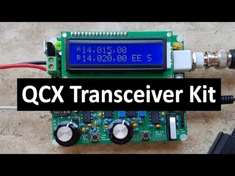 QCX Transceiver Kit – from QRP-Labs.com | QRP School