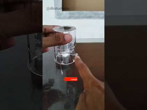 Adhesive force | Surface tension experiment #shorts #science #ytshorts