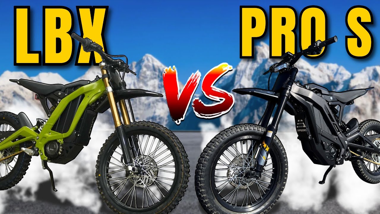 2025 Surron LBX VS E-Ride Pro S