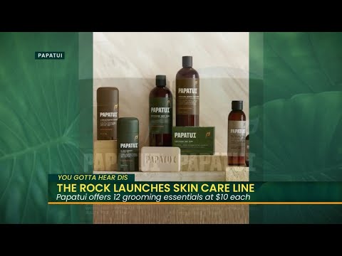 You Gotta Hear Dis: The Rock's new skin care line