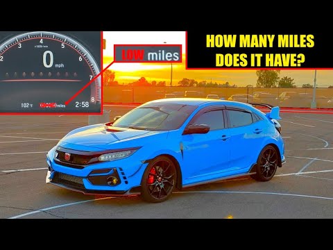 HOW MANY MILES DOES MY CTR HAVE? Project CTR (2021 Honda Civic Type R FK8)