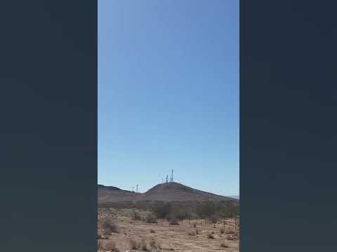 K246BK 97.1 FM Moapa NV next to the towers. Off air Feb 26 2022. 97.1 in Vegas coming through
