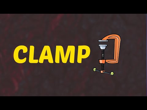 What Does CLAMP Means || Meanings And Definitions With Example in ENGLISH