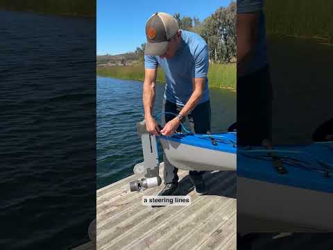 Here’s the only way to motorize your Eddyline kayak!