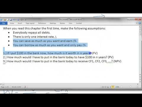 Introduction to Present Value