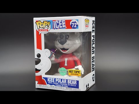 Icee Polar Bear Scented - Funko Pop Ad Icon - Hot Topic Exclusive