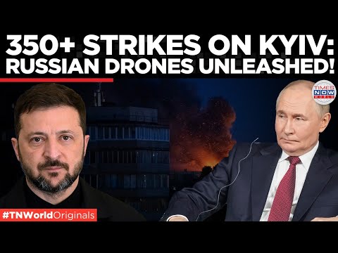 Russia’s 352-Drone, 16-Missile Overnight Strike Targets Ukrainian Military Facilities
