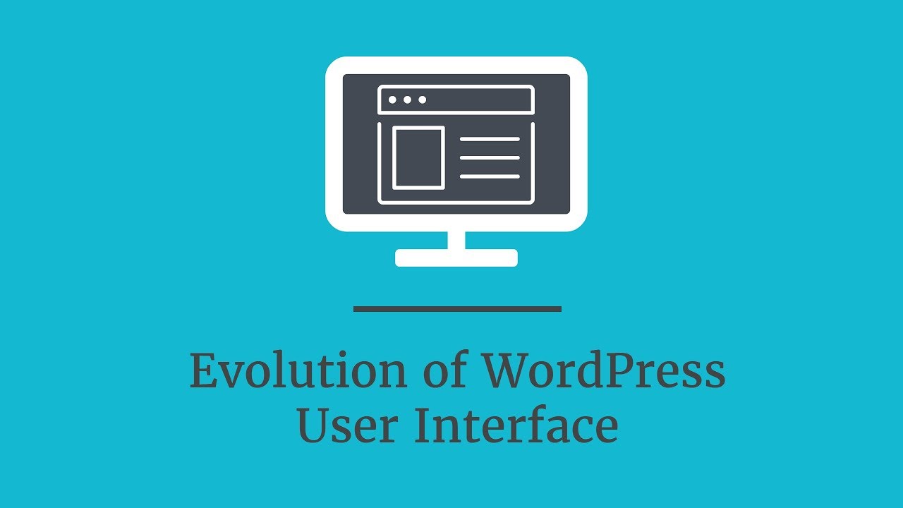 The Evolution of WordPress UI 📈 (2003 to 2017)