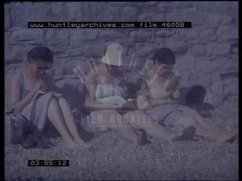 Sidmouth in 1959. Film 46058