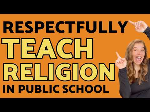 How to Respectfully Teach Religious Holidays in a Public School - Should you at ALL?!