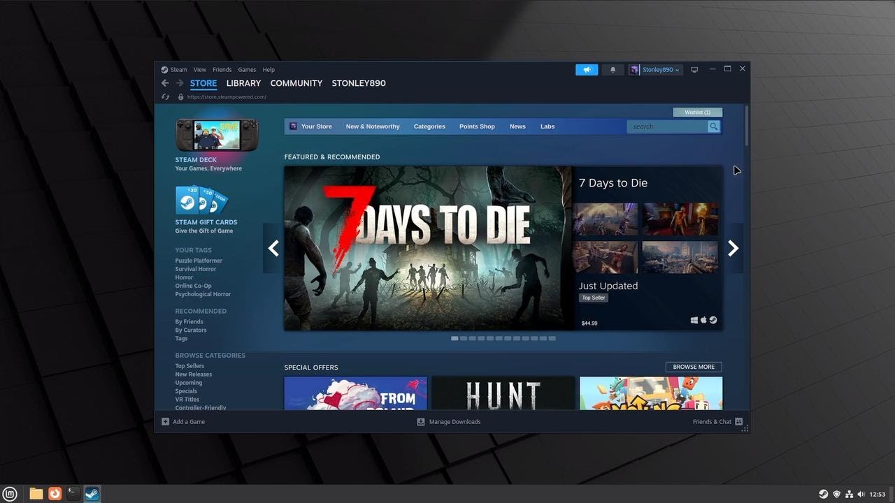 How to install Steam on Linux Mint