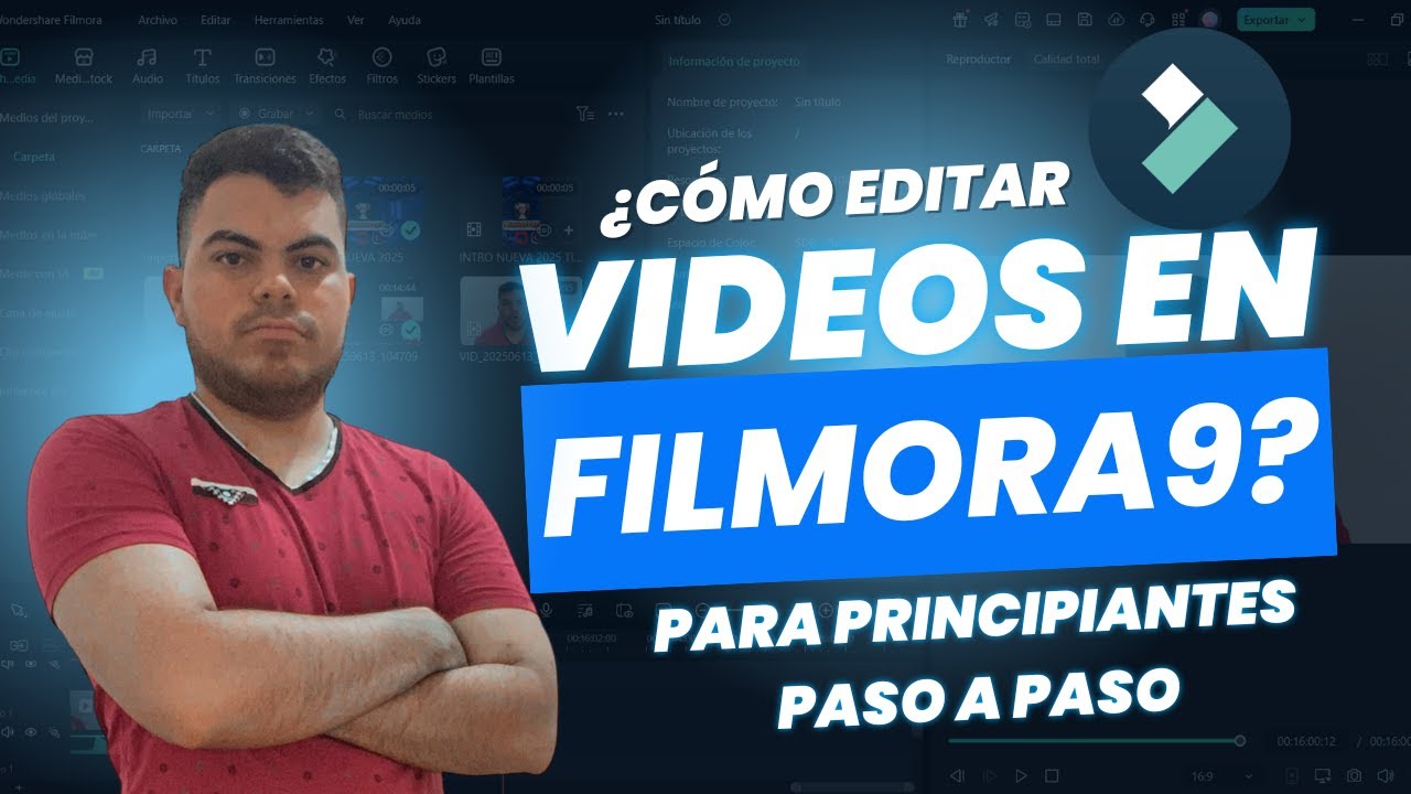 How to EDIT VIDEOS in FILMORA 9 for BEGINNERS Step by step
